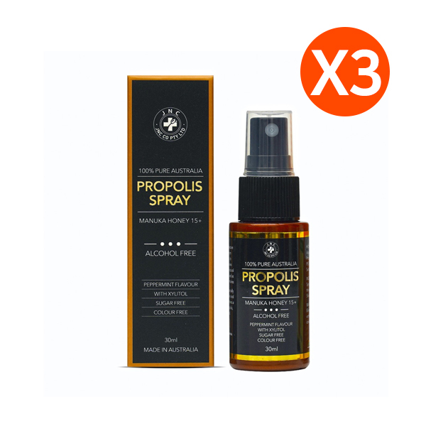 [무료배송] JNC 프로폴리스 스프레이 30mlX3 : 키위오리진