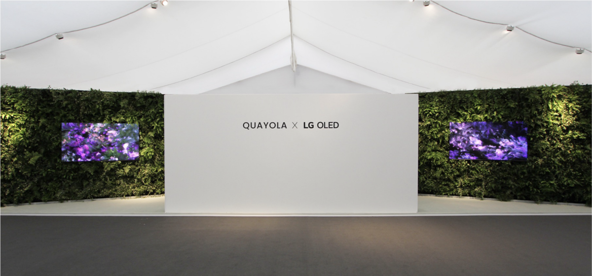 [SITELESS] LG OLED FRIEZE L ondon 2023 : CWAD Creative Boutique.