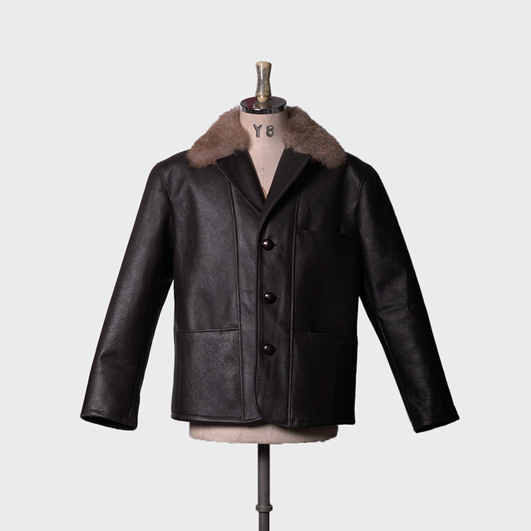 70s Cashmere Goat jacket brown : 엠비스