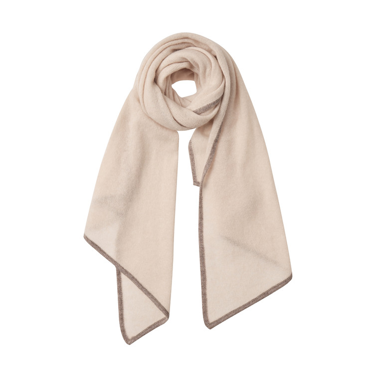 [2'nd] PURE CASHMERE 100 shawl muffler / BUTTER : CHOICOMMA 초이콤마
