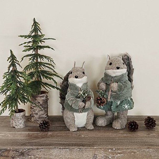 라벨르엠 윈터 다람쥐 인형 (2size) : 라벨르엠 - Labelle M