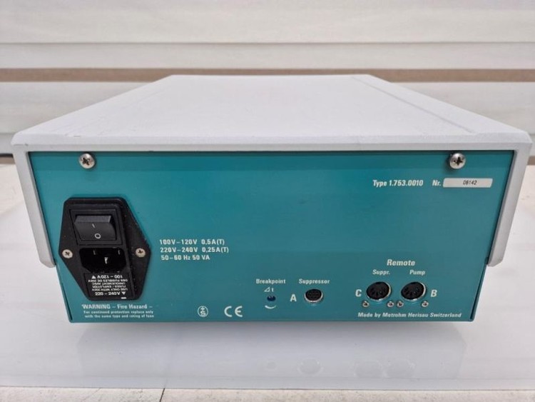 Metrohm 753 Suppressor Module : 엠아이티솔루션