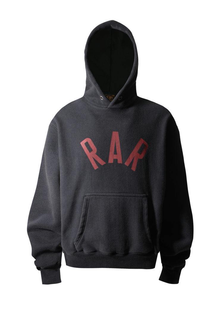 RAR VTG ARCH LOGO HOOD - [navy] : RAR