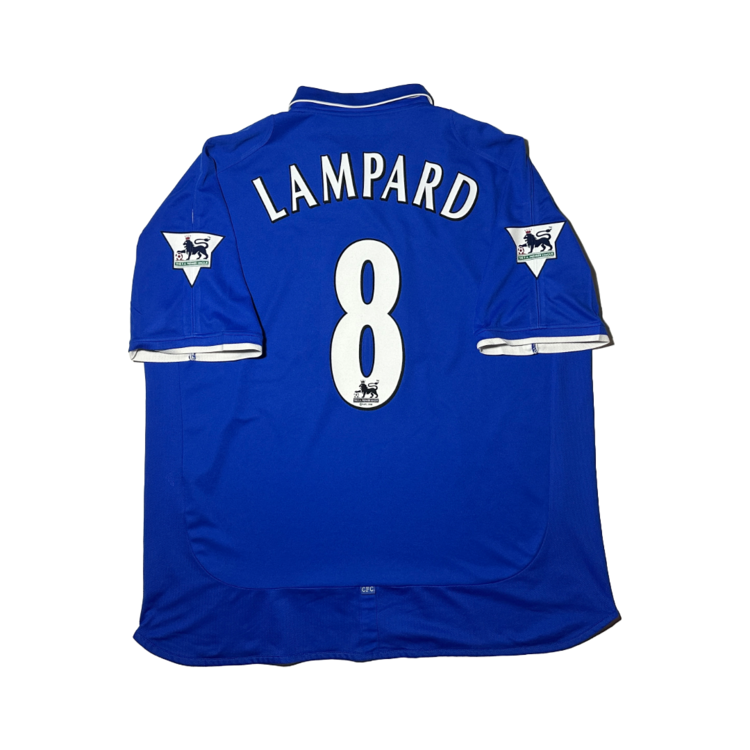 2001-2003 Chelsea Home #8 Lampard Shirt - XXL : 433 SEOUL