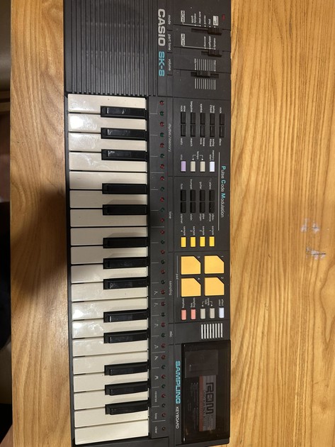 [판매] Casio SK-8 샘플러 키보드 : 옥토모 OCTOMO