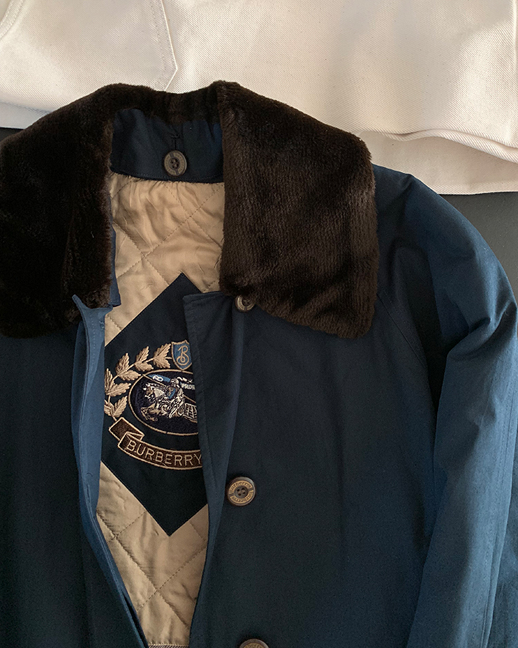 (Deadstock) 80's "Burberry" cotton Reglan Jacket : lilisun