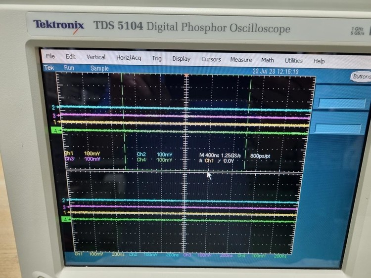 Tektronix TDS5104 Digital Phospor Oscilloscope 1GHz 5GS/s 오실로스코프 : 엠아이티솔루션