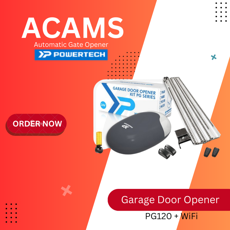 PowerTech PG120 + WiFi Sliding Type Gate(ORDER BASIS)