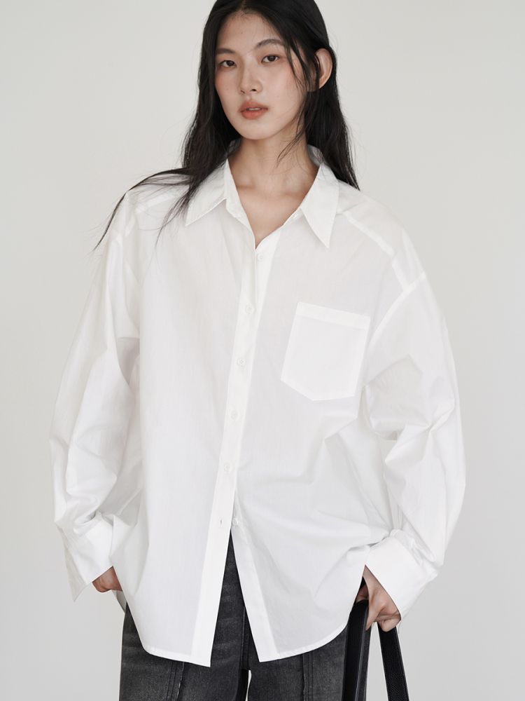 Casual Big Shirt : 네버씬비포(neverseenbefore)
