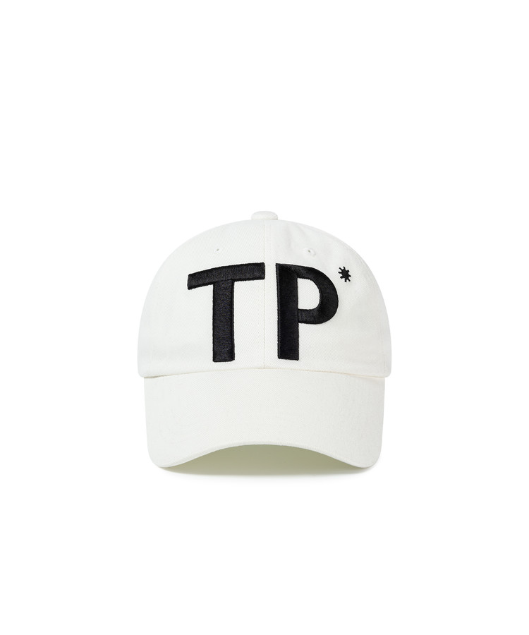TP* Big Logo Embo Ball Cap - White : Tepor 테포르