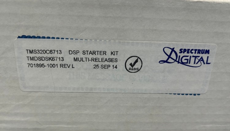 SPECTRUM DIGITAL C6713 DSP STARTER KIT TMS320C6713 : 엠아이티솔루션