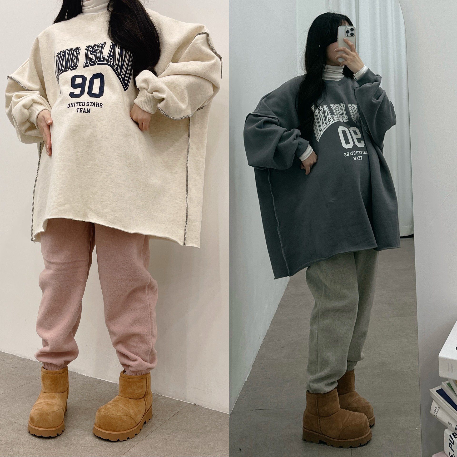 (양기모)롱박시핏아일랜드MTM-3color : 제이린