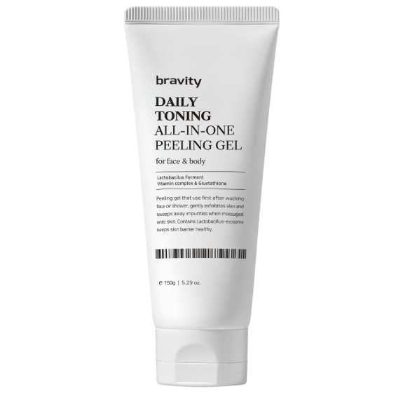 bravity daily toning all-in-one peeling gel 150 g, 1 ea : kiwemall