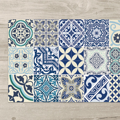 베이자플로우 이클렉틱 PVC 테이블매트 - E8 : 라벨르엠 - Labelle M