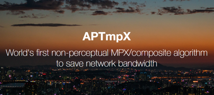APTmpX (MPX Compression Algorithm) : 피아이인터내셔널 - Pi international