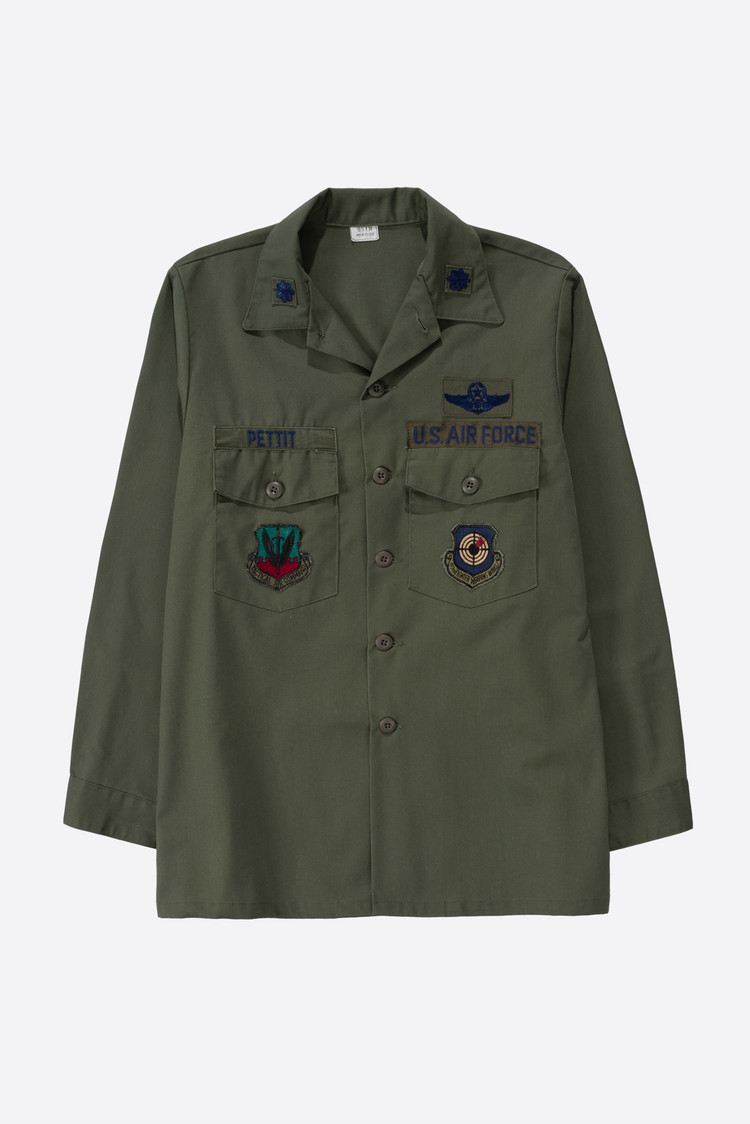 미군 og507 밀리터리 구제 빈티지 택티컬 유틸리티 퍼티그 셔츠 남방