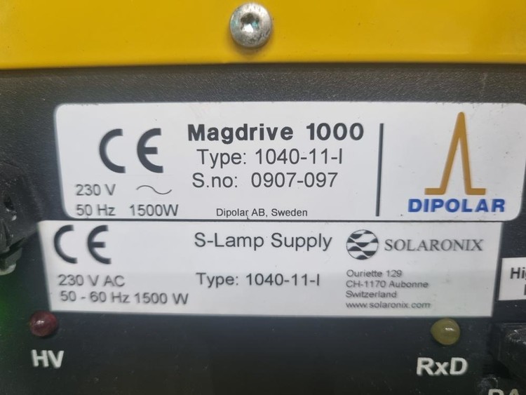 Solaronix S-lamp Unit G3-P1000 / S-Lamp Supply : 엠아이티솔루션