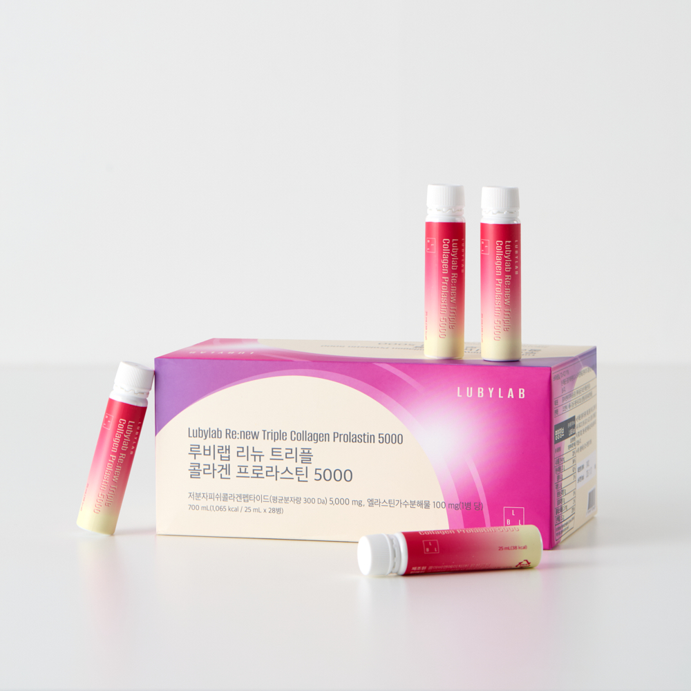 루비랩 리뉴 트리플 콜라겐 프로라스틴 5000 28개입 : 루비랩 | 건강한 피부, 빛나는 자신감의 비결