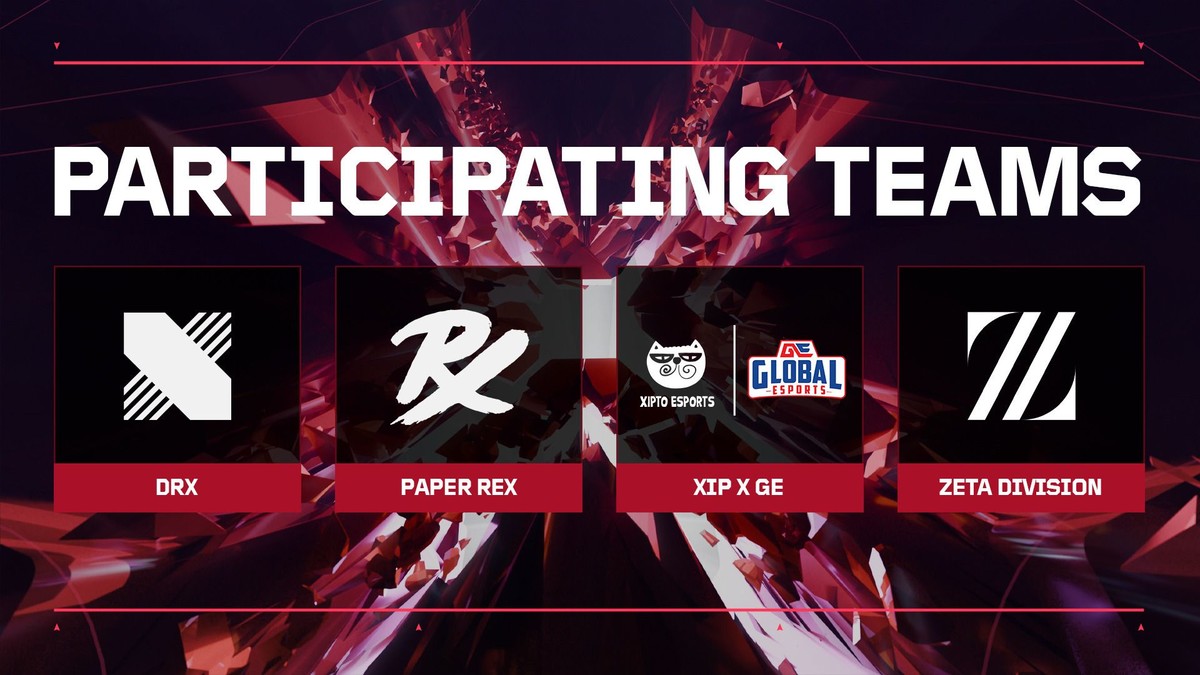 VCT Pacific Spotlight Series announced featuring PRX, DRX, ZETA, XIPTO x GE : DRX | NEWS