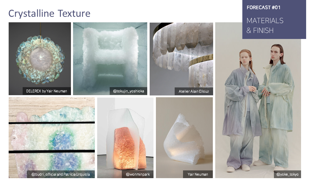 25-26 F/W Fabric Season Forecast : Material & Finish Forecast : HYDNSTUDIO