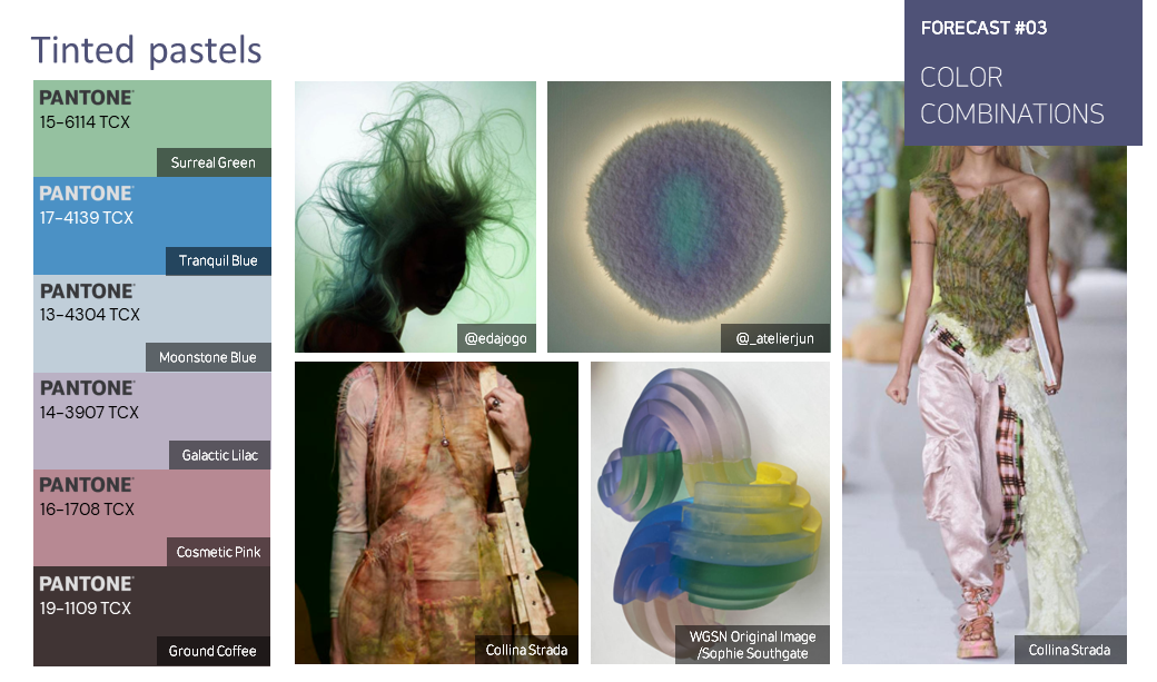 25-26 F/W Fabric Season Forecast: Color Combinations" : Fashion Trends ...