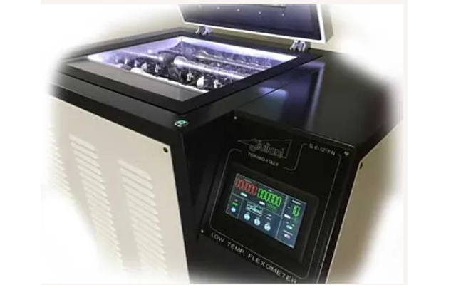 Ross type Flexometer Low Temp | 로스 타입 저온 굽힘 시험기 | 고무 밑창의 -30°C까지의 지속적인 ...