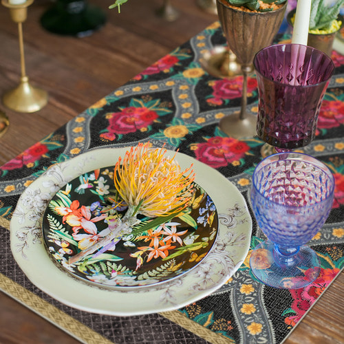 베이자플로우 프리다 PVC 테이블매트 FRD2 (4P-1SET) : 라벨르엠 - Labelle M