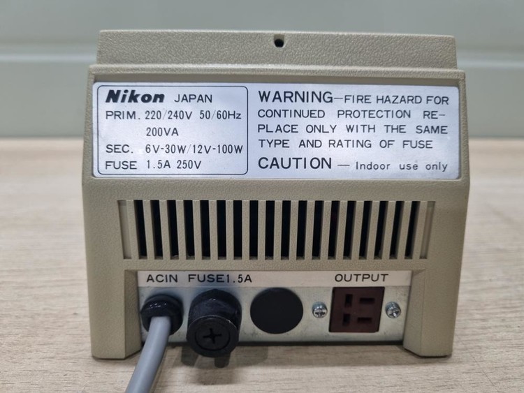 Nikon Transformer Model UN Microscope Light Source 현미경 광원 : 엠아이티솔루션