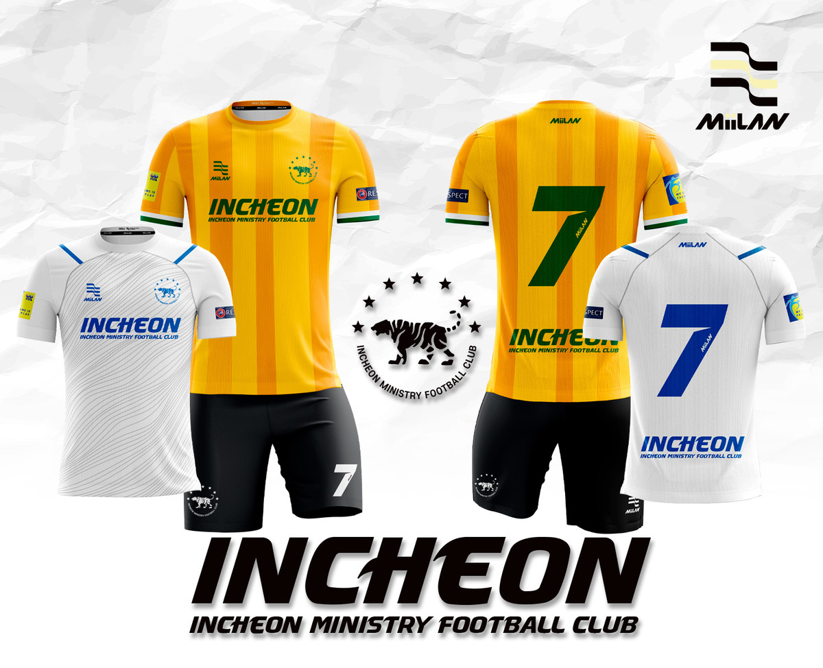 인천목회자축구 양면유니폼(C.50D실키밀란) : 밀란코리아