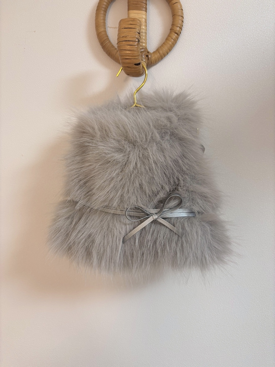 밍구르- 이글루 에코퍼 베스트 | IGLOO ECO FUR VEST (GRE Y)