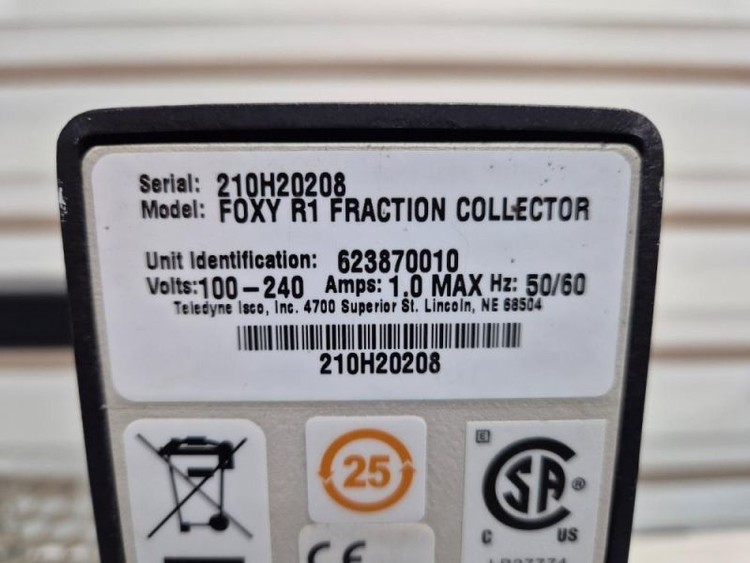 TELEDYNE ISCO FOXY R1 Fraction Collector : 엠아이티솔루션
