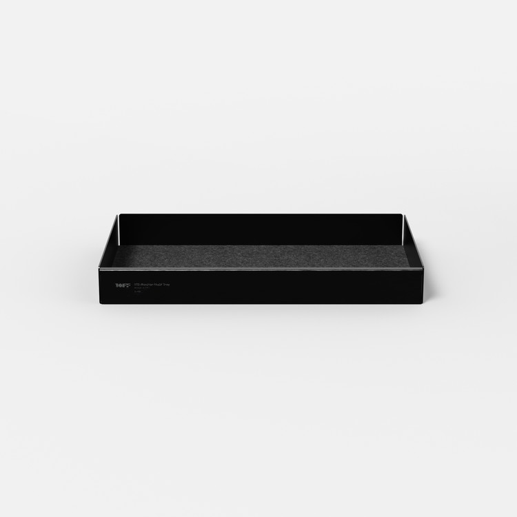 Monitor Shelf Tray - Black Aluminum : 1OFF : Art & Deskterior Brand