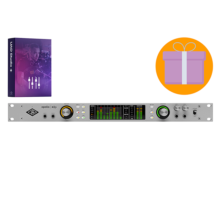 UA Apollo x8p Gen 2 스튜디오 플러스 에디션 G2 아폴로 2세대