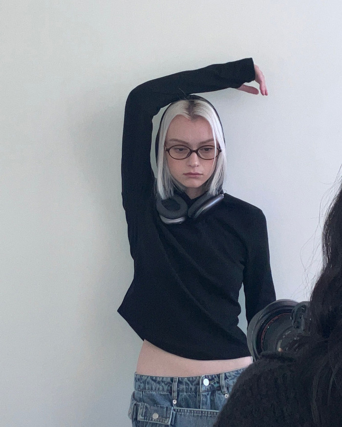 ZeroBlack lookbook BTS portfolio