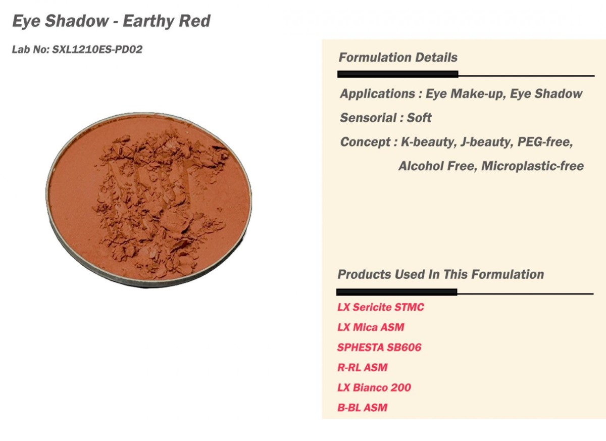 Eye Shadow - Earthy Red : Make Up