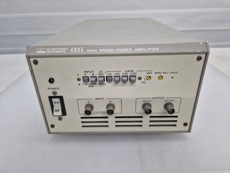 NF Electronic Instruments 4005 High Speed Power Amplifier : 엠아이티솔루션