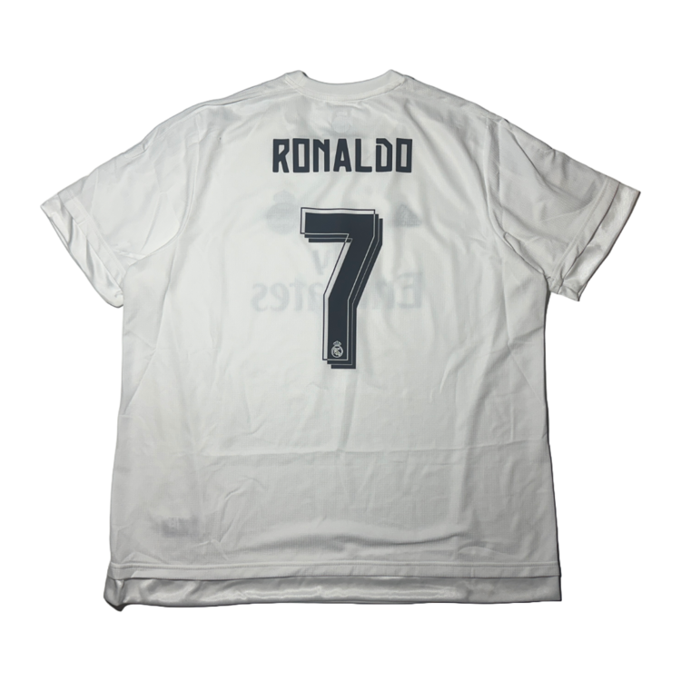 2015-2016 Real Madrid Home #7 Ronaldo Shirt - XXL : 433 SEOUL