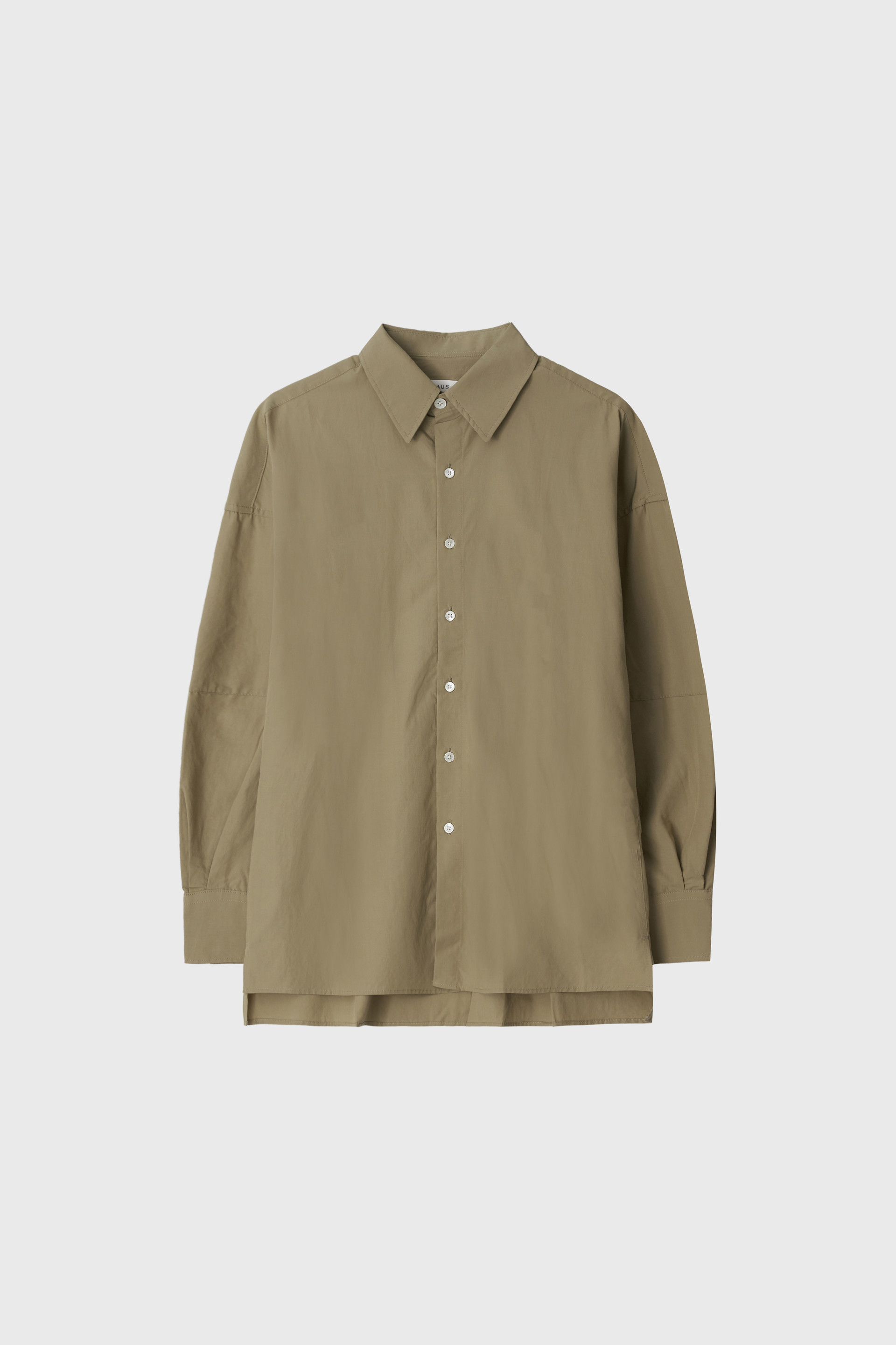 Becky loose shirts khaki : HAUSWOMEN