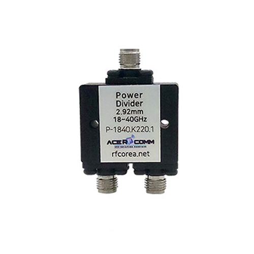 Power Divider, 2.92MM 2Way 20Watt 18~40GHz : Power Divider_2.92mm