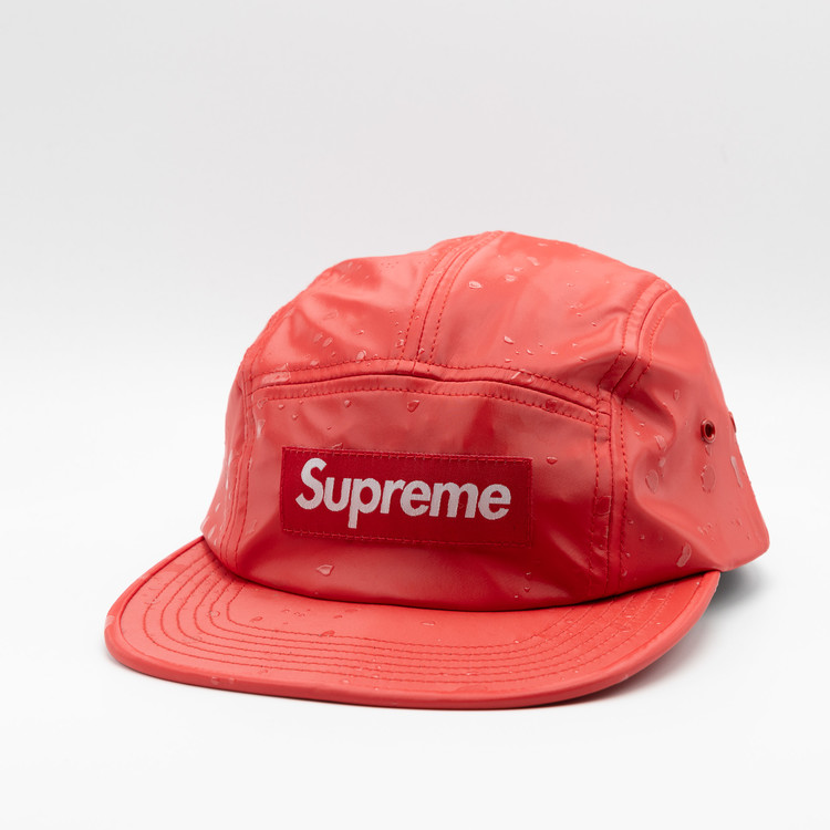 SUPREME SPLATTER CAMP CAP RED 19SS : Paramount Pickers (파라마운트피커스)