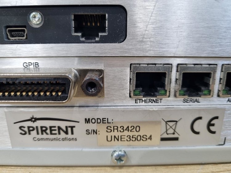 SPIRENT SR3420 Wireless Network Emulator 무선 네트워크 에뮬레이터 : 엠아이티솔루션