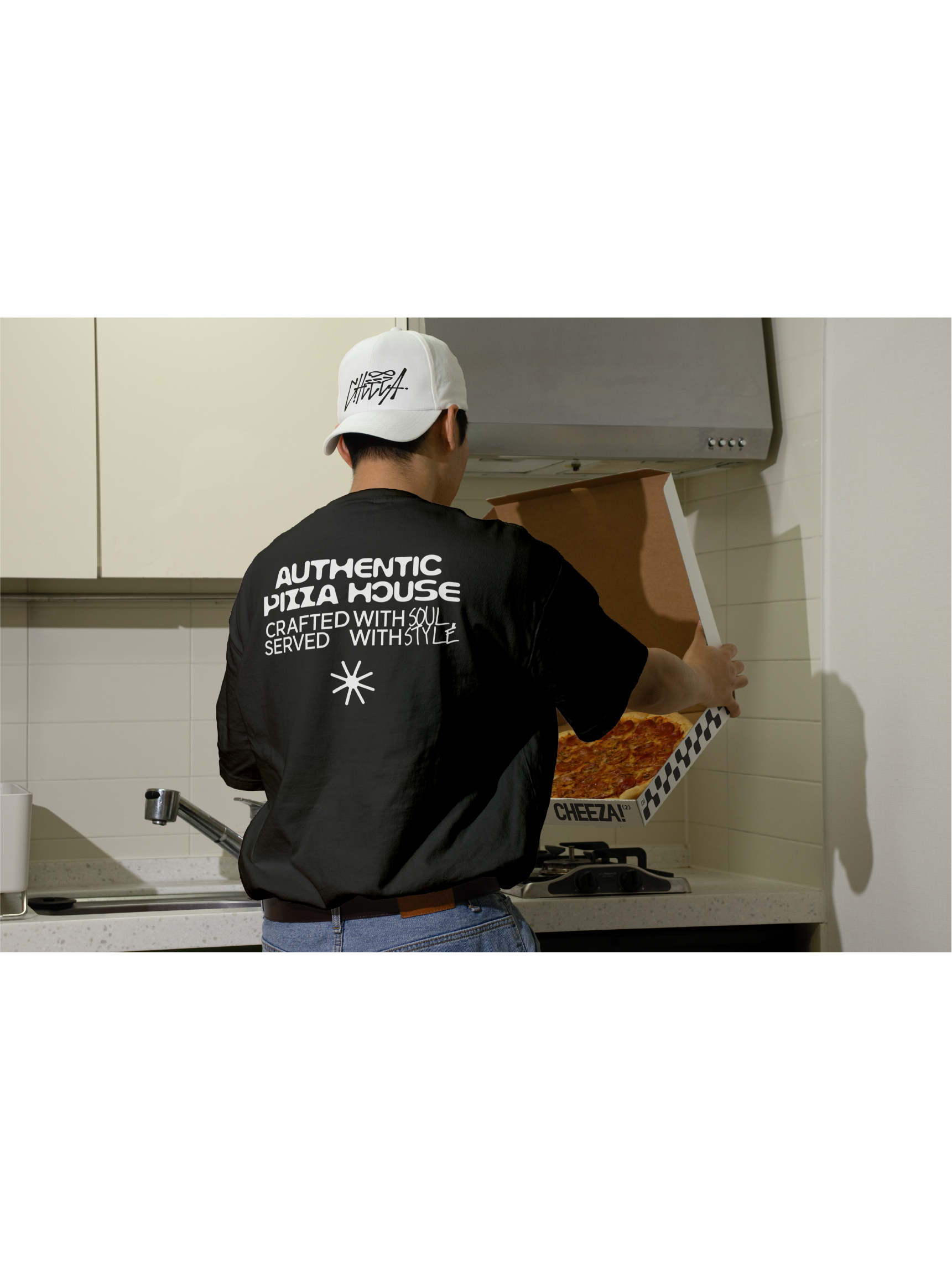 Pizza Uniform Mockup @CZ5874 : Weble Mockups