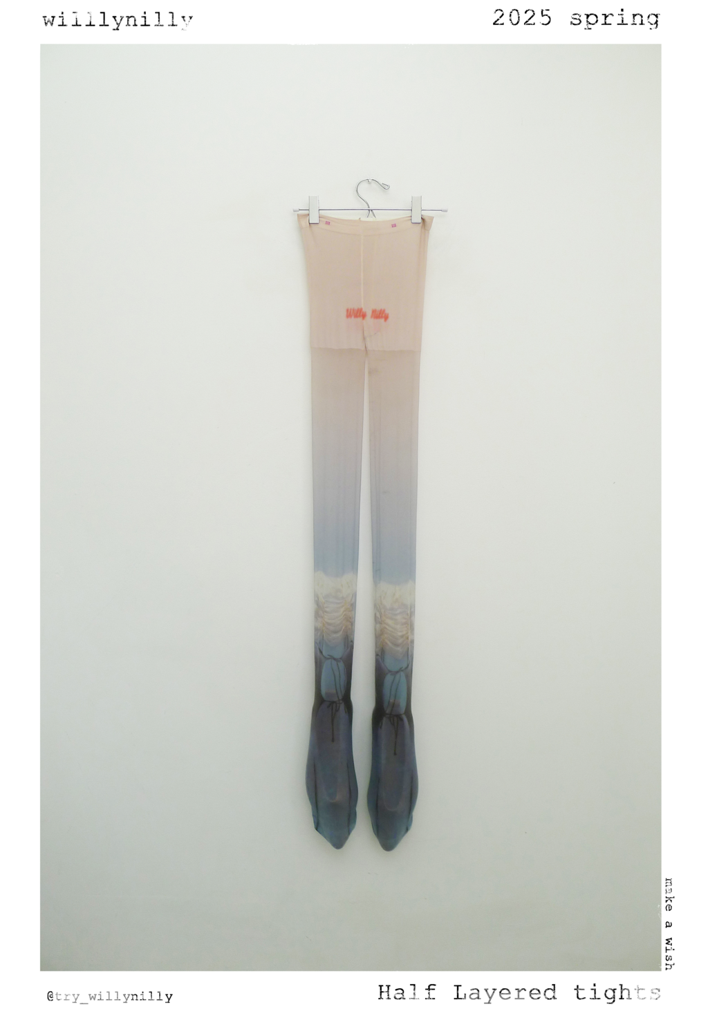 Half Layered tights : 윌리닐리(willynilly)