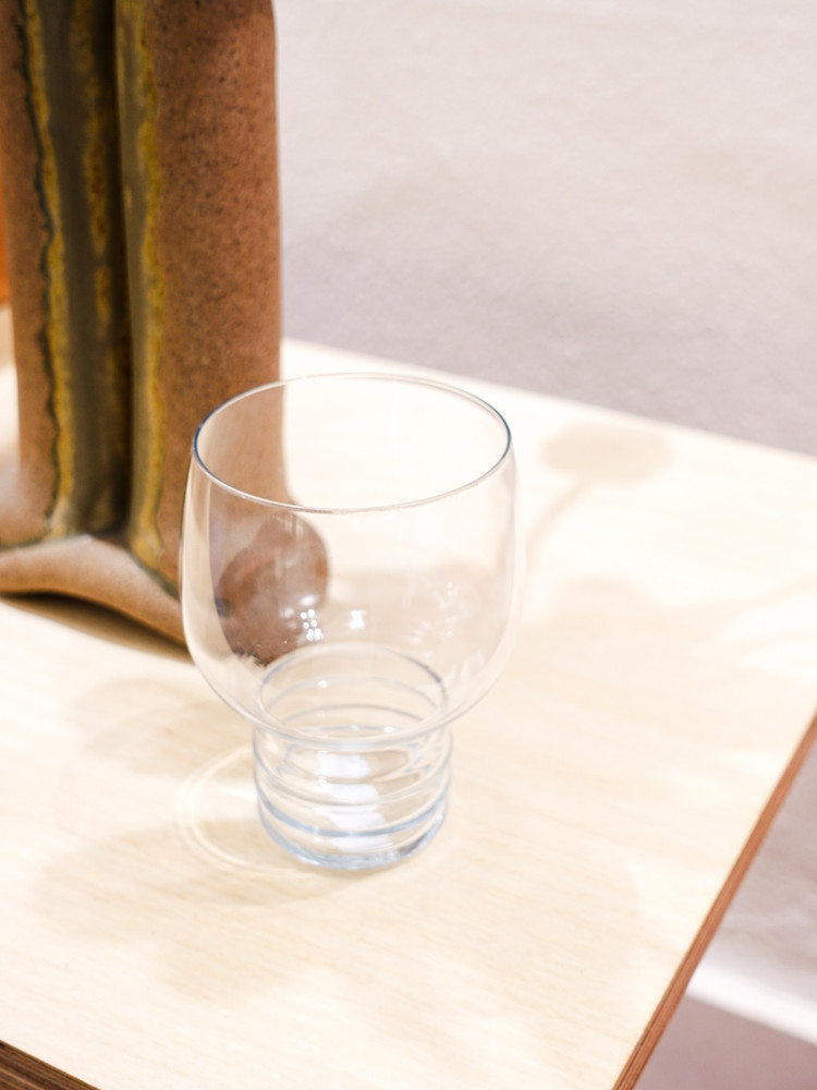 Vintage Wave Clear Glass : owncollectionmuseum