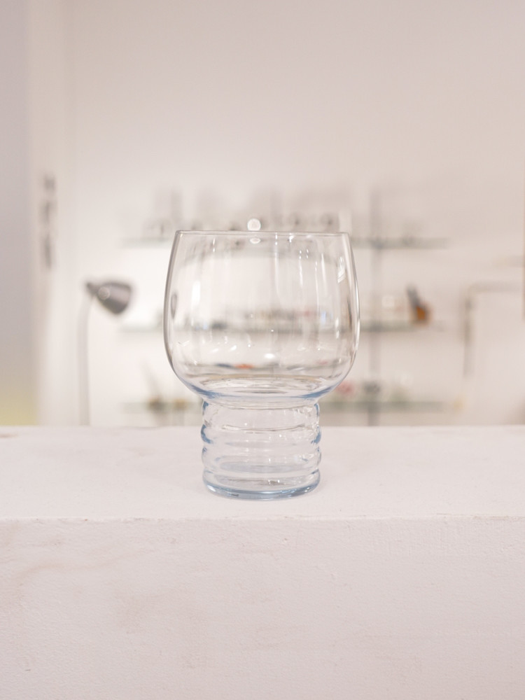 Vintage Wave Clear Glass : owncollectionmuseum