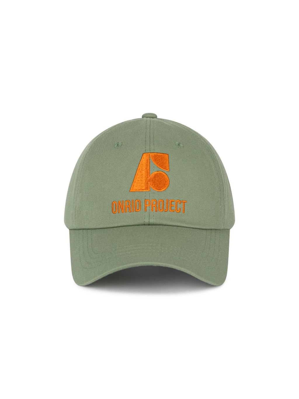 Essential Symbol Ball Cap - Green / Orange : ONRID PROJECT