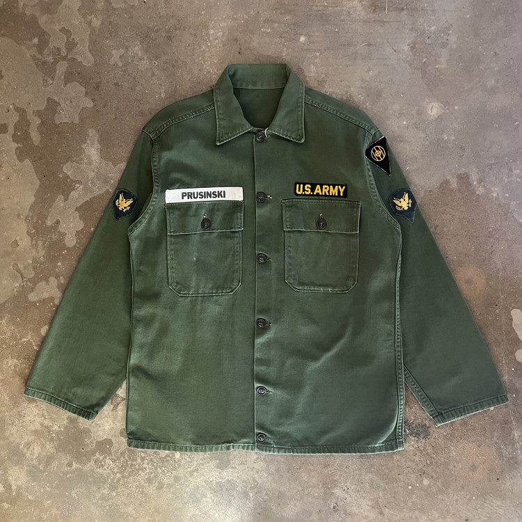 1950s US Army OG107 Shirt Type1 : 커넥티드도어 connected door
