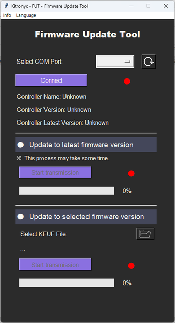 [Software] Firmware Update Tool 다운로드 : 다운로드