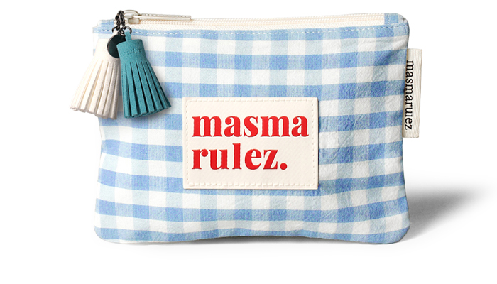 Basic pouch _ Spring _ Blue : Masmarulez [마스마룰즈]