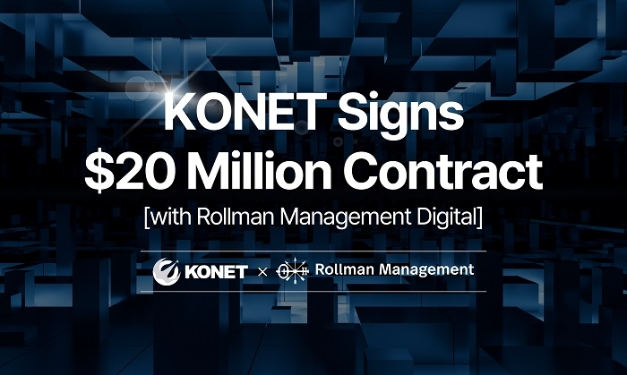 KONET Signs $20 Million Contract with Rollman Management Digital : media